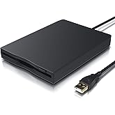 Amazon.com: Floppy Disk Reader, External USB 2.0 & Type C Floppy Disc ...
