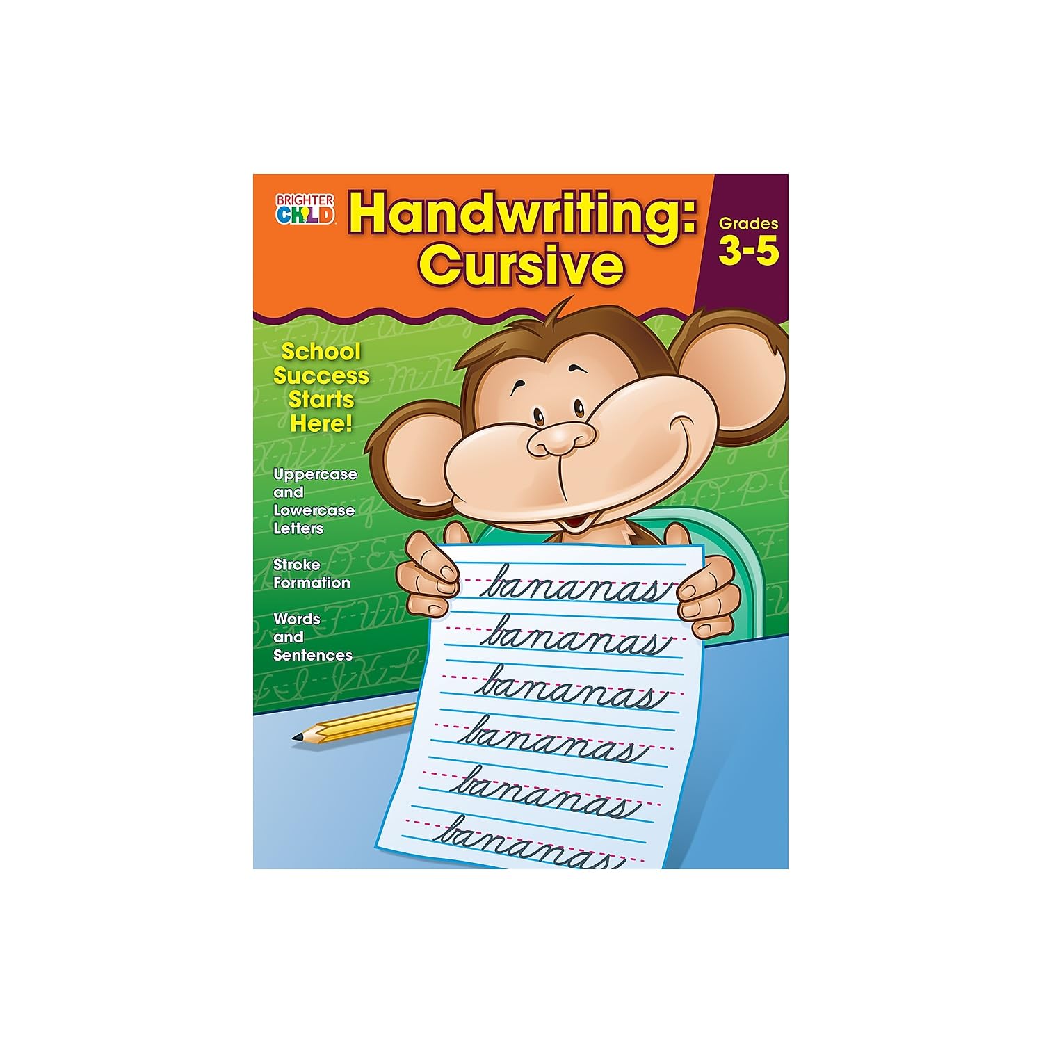 Mua Carson Dellosa Cursive Handwriting Workbook for Kids, Grades 3-5 ...