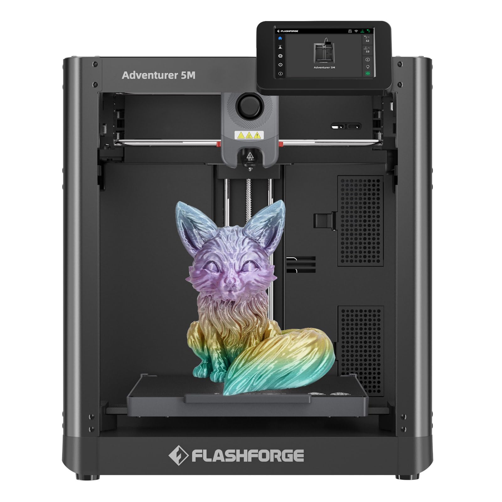 FLASHFORGE Adventurer 5M 3D Printer,600mm/s Max High-Speed FDM 3D ...