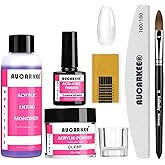 Amazon.com: Cooserry Acrylic Nail Kit - Large Capacity Acrylic Powder ...