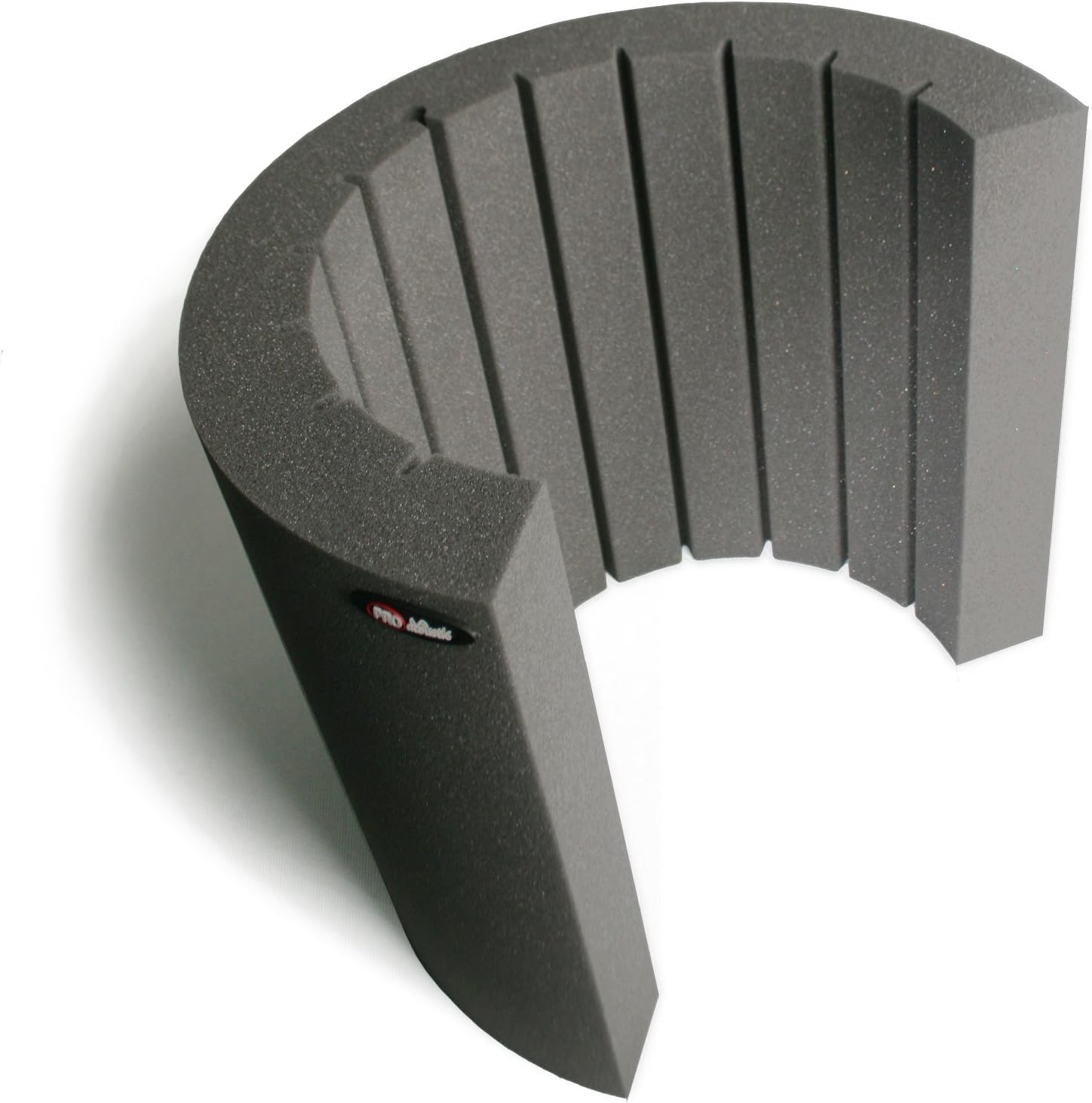 AFMS Pro Acoustic Foam Microphone Screen, Portable Vocal Booth ...