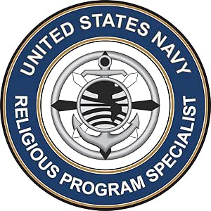 Amazon.com: US Navy Religious Program Specialist 6 Pack of 5.5" Decals ...