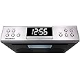 Amazon.com: PROSCAN Under Cabinet Clock Radio, Music System with ...
