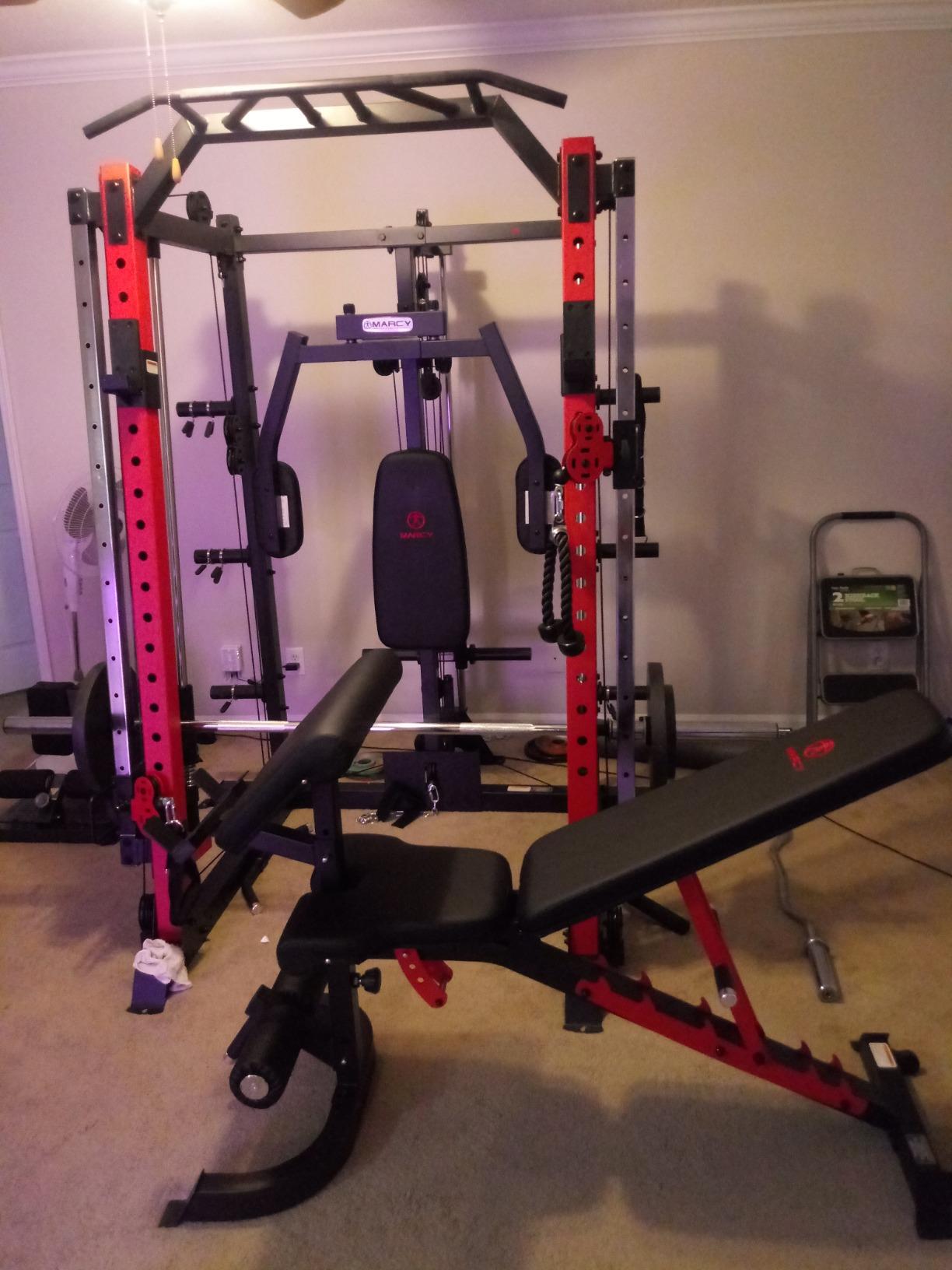 $68/mo - Finance Marcy Smith Machine Cage System Home Gym Multifunction ...
