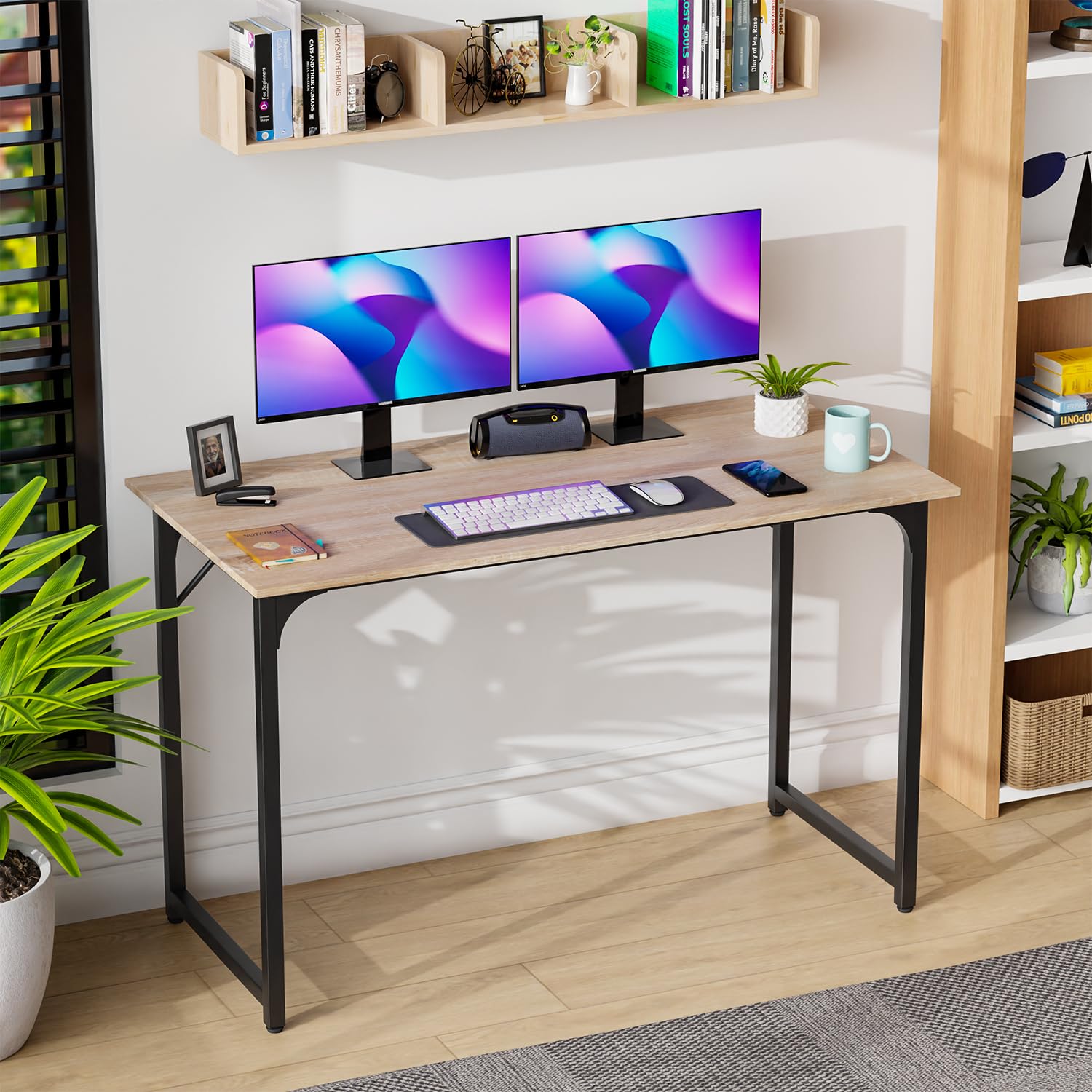 Mua PayLessHere 47 inch Computer Desk Modern Writing Desk, Simple Study ...