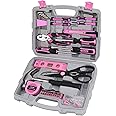 KingTool 149-Piece Pink Tool Kit - Basic Home Repair Tool Set, Small ...
