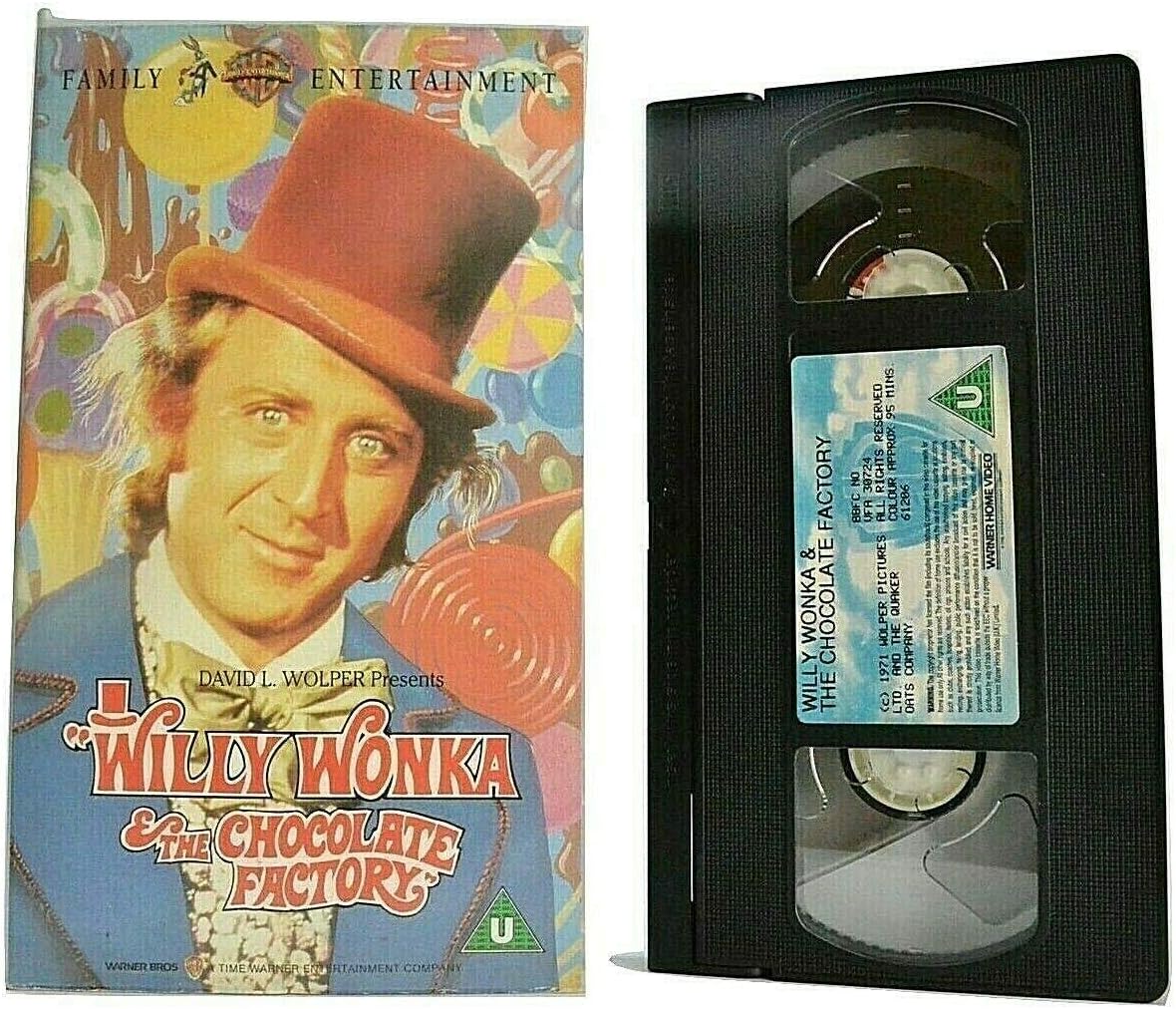 Amazon.com: Willy Wonka & the Chocolate Factory [VHS]: Gene Wilder ...