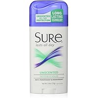 Amazon.com : Sure Invisible Solid Anti-Perspirant and Deodorant ...