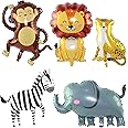 Amazon.com: Jungle Safari Animals Balloons, Jungle Safari Theme ...