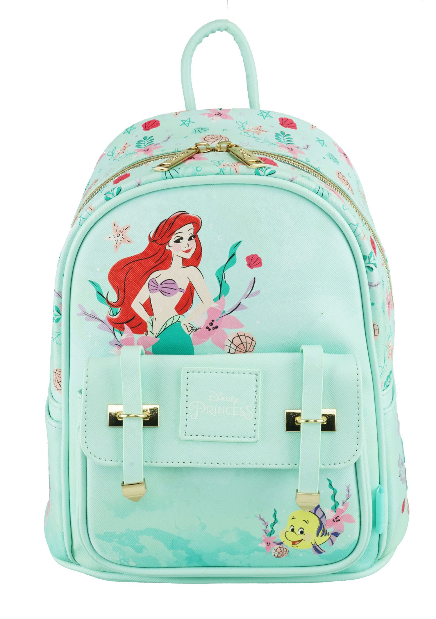 Mua Disney The Little Mermaid 11 Inch Vegan Leather Mini Backpack trên ...
