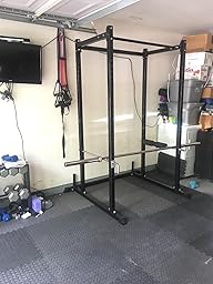 Amazon.com : Titan Power Rack Squat Deadlift HD Lift Cage Bench Racks ...