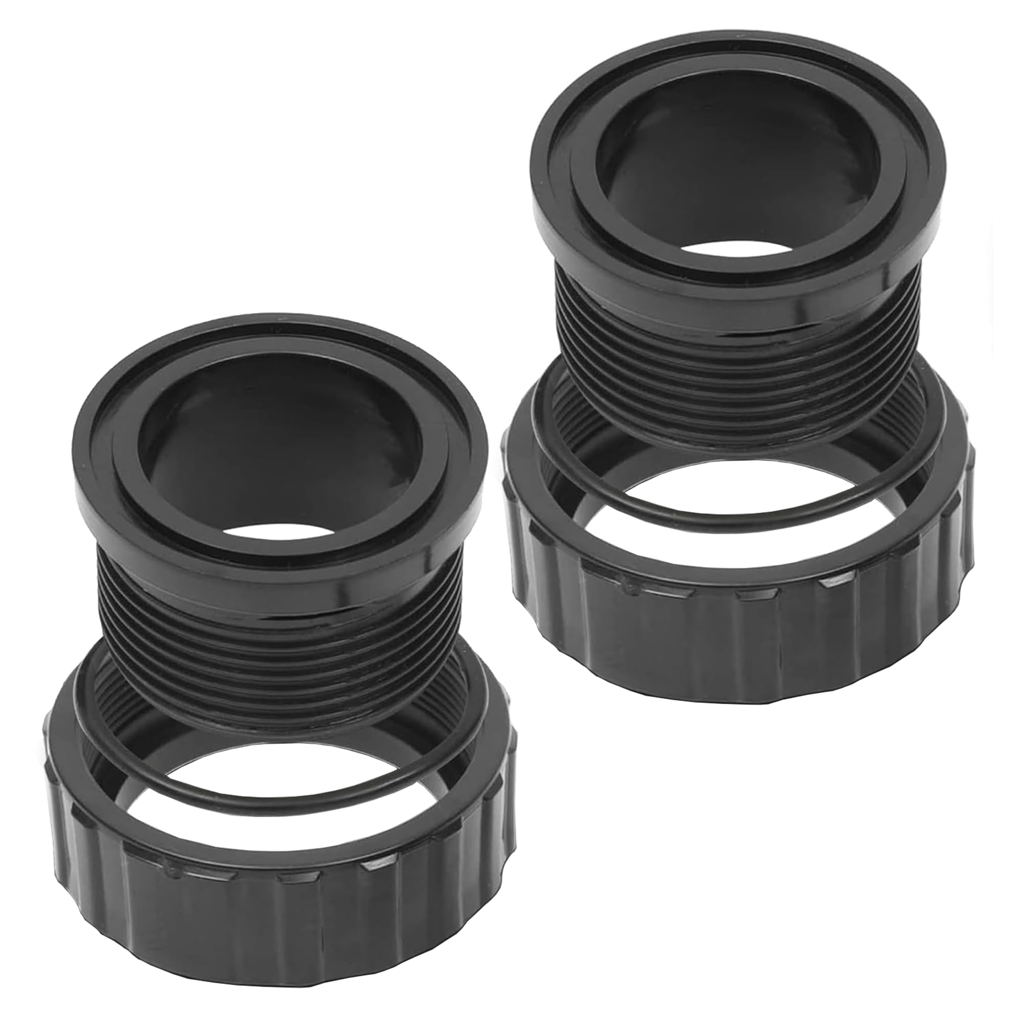 TonGass (2-Pack, Black) SP1500UNPAK2 Socket PVC Quick Connect Union for ...