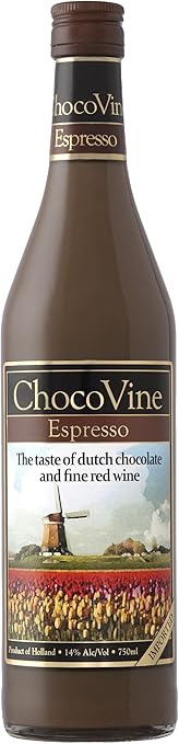 Chocovine Chocolate Red Wine 75cl (Espresso): Amazon.co.uk: Grocery