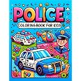 Police Coloring Book For Kids: 50 Fun and Educational Activity Pages ...