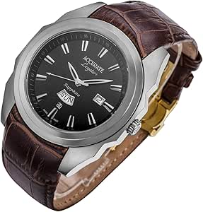 Accurate Swiss Made Watch - Legato AMQ1849L Black Dial: Buy Online at ...