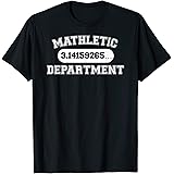 Amazon.com: Funny Nerdy Mathletic Department Math Teacher Pi Day Geek T ...