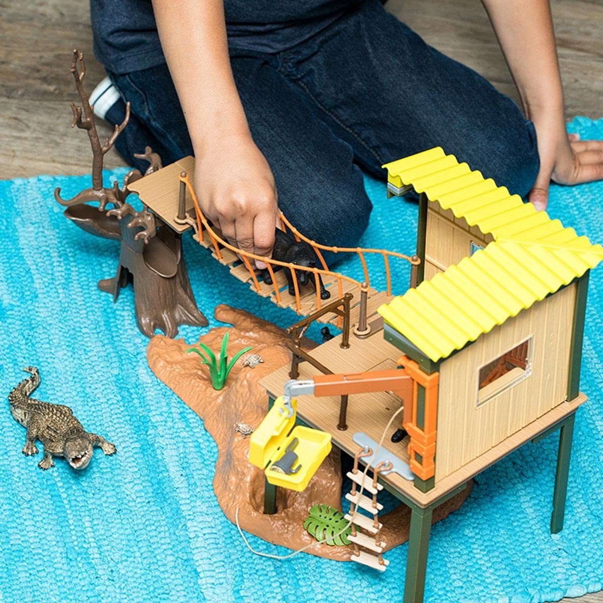Mua Schleich Wild Safari Ranger Adventure Station Wildlife Action ...