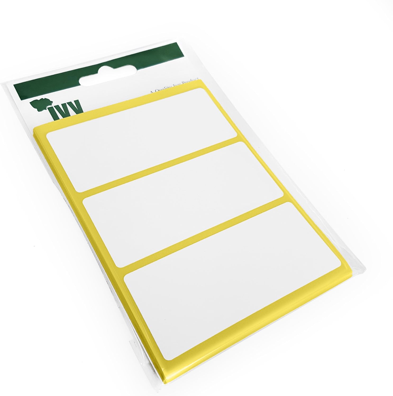180 Sticky White Labels – 34mm x 75mm – Easy Peel Self Adhesive ...