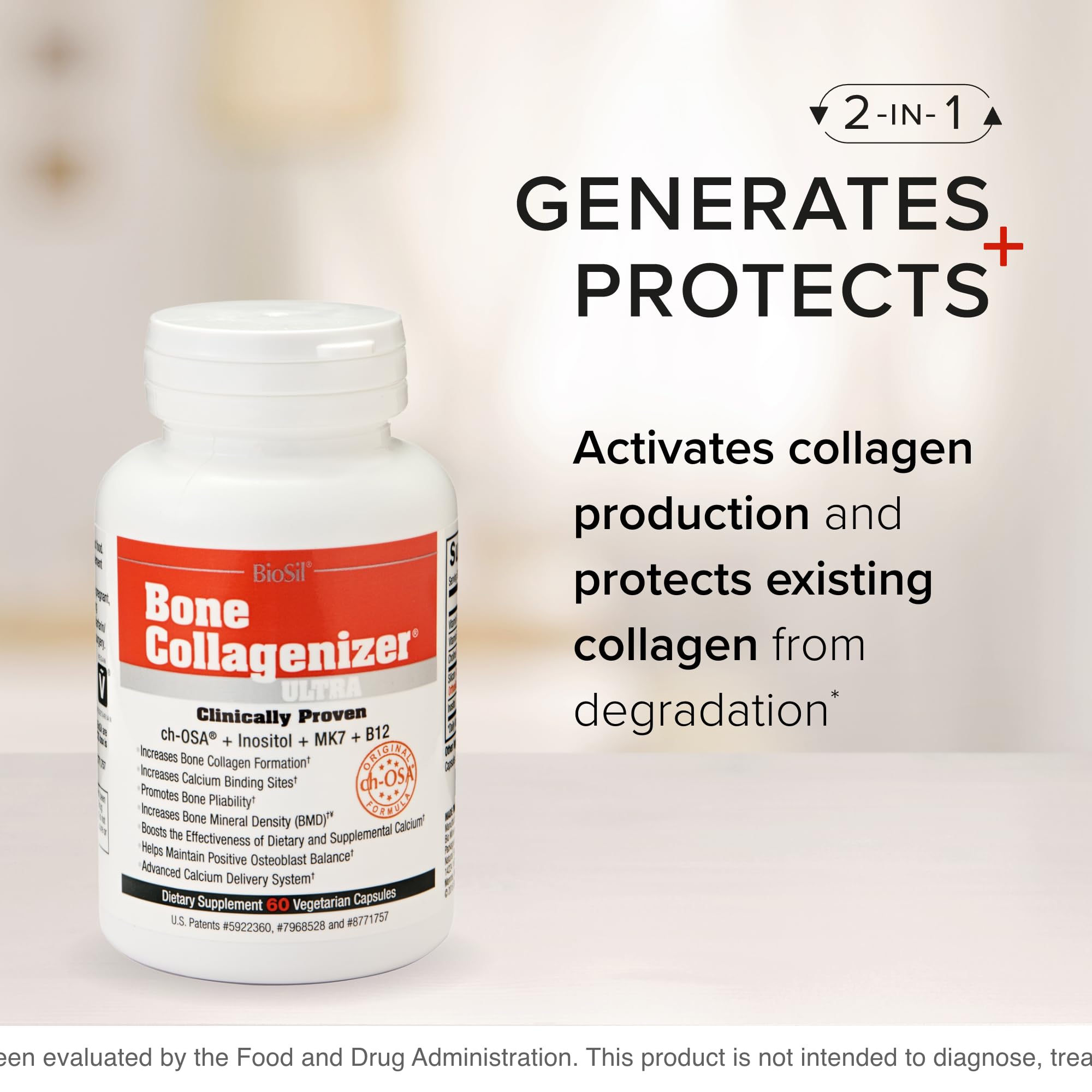 Mua Biosil Bone Collagenizer Ultra - 60 Veggie Capsules, Pack of 2 ...