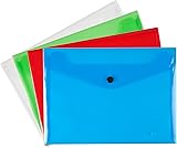 Snopake 13287 Polyfile P A6 Portrait Popper Wallet File with Press Stud ...