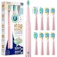 Amazon.com: SEAGO Kids Electric Toothbrush, Rechargeable Sonic Soft Bristle Toothbrushes with 8 ...