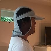 UV 50+ Protection Outdoor Flap Cap - Light Grey at Amazon Men’s ...