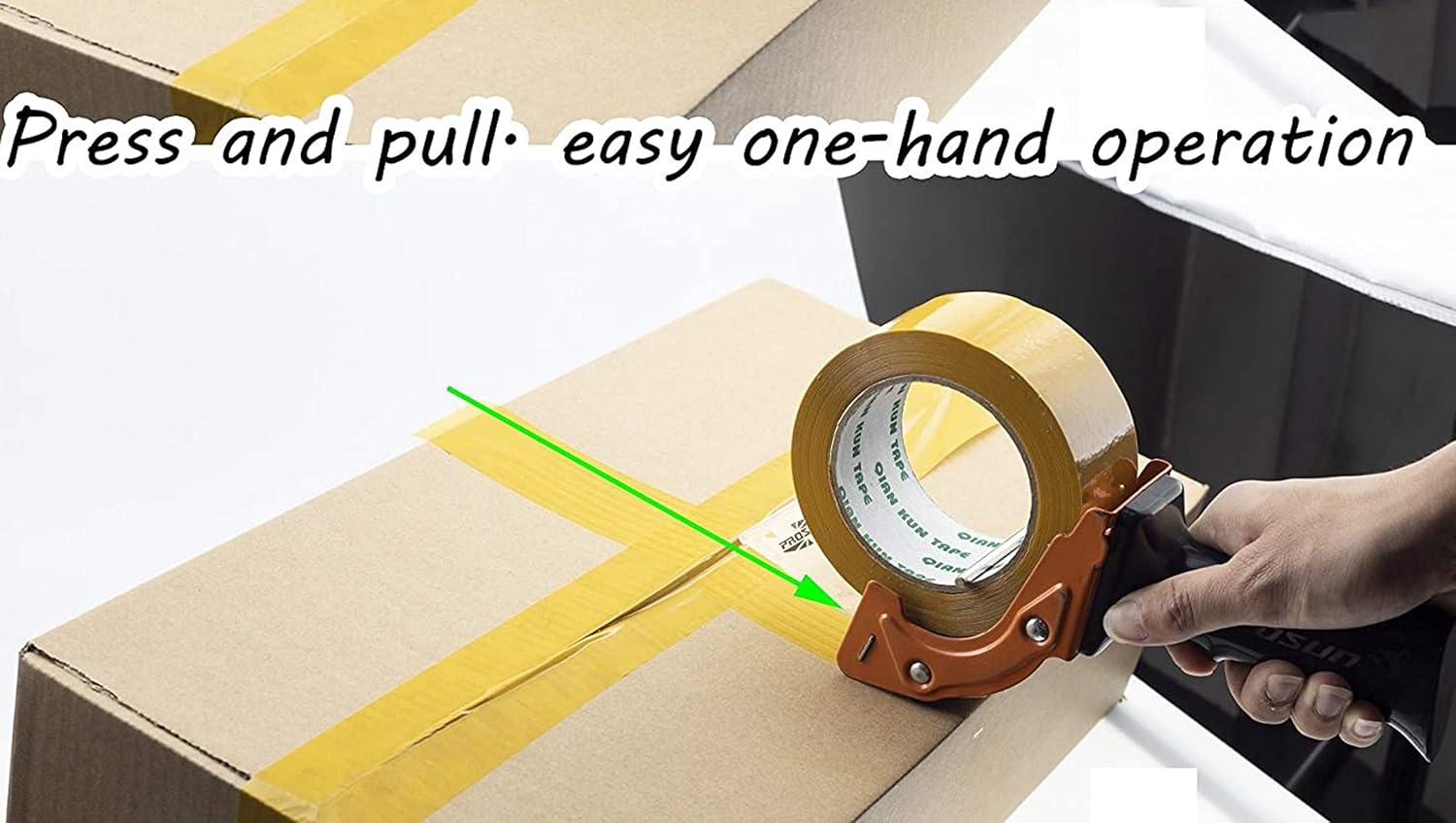 Extra Heavy Duty Packing Tape Dispenser (60mm Wide Packing Tape ...