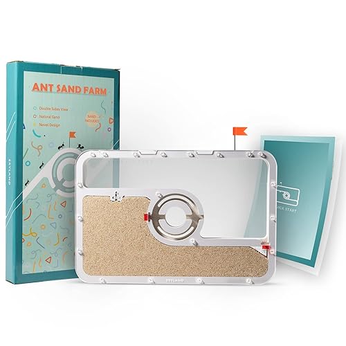 ERYLAND Ant Farm Starter Kit for Kids & Adults with Sand - Ant Sand ...