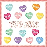 Amazon.com: JarThenaAMCS 61Pcs Valentine's Day Classroom Bulletin Board ...