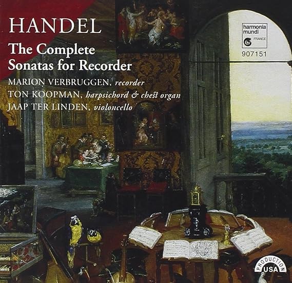 Handel: Complete Recorder Sonatas: Amazon.co.uk: Music