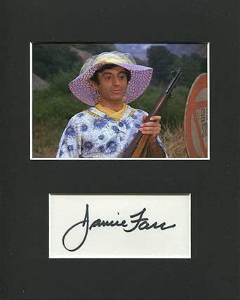 Jamie Farr MASH Star Klinger Signed Autograph Photo Display at Amazon's ...