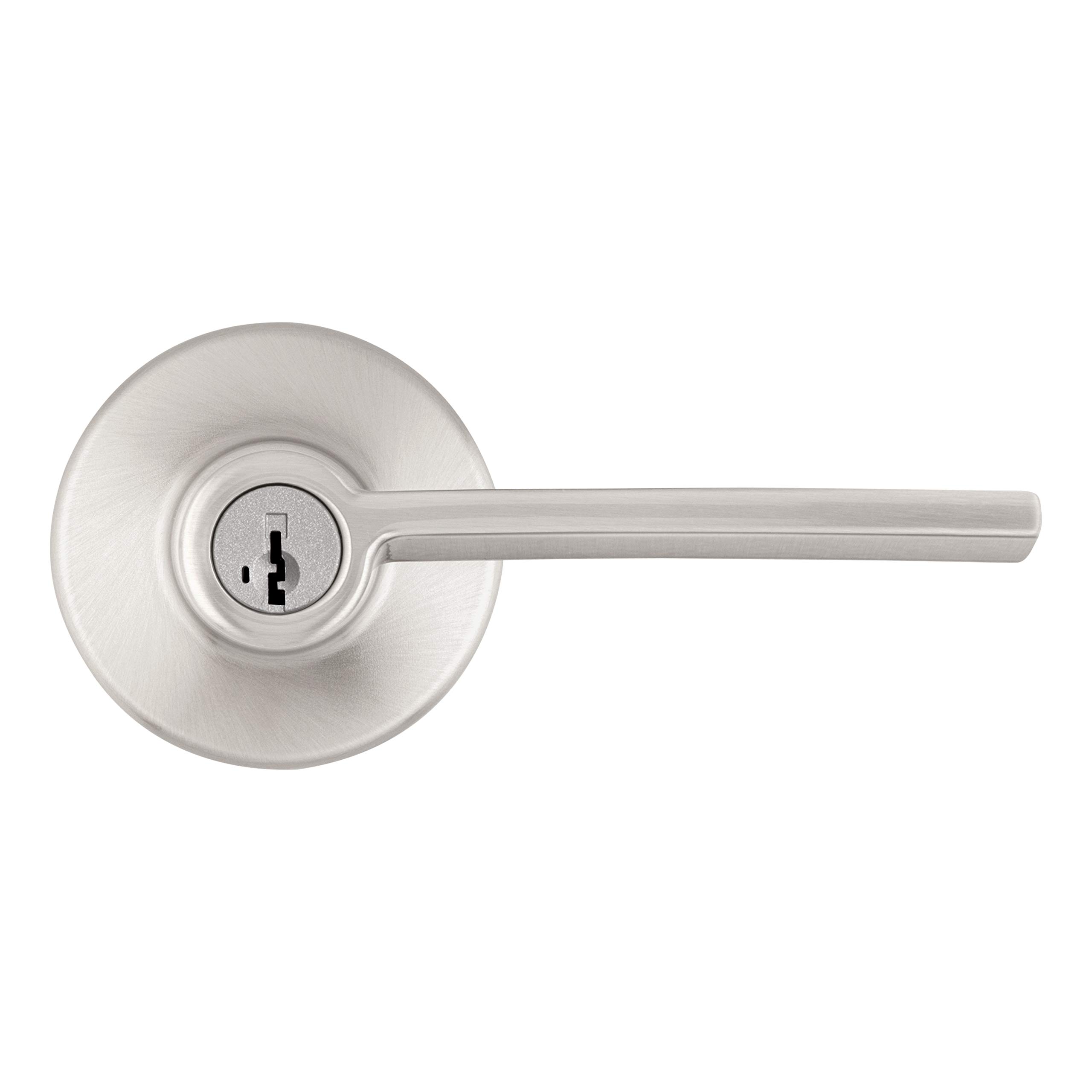 Mua Ladera Entry Door Handle with Lock and Key, Secure Keyed Reversible ...