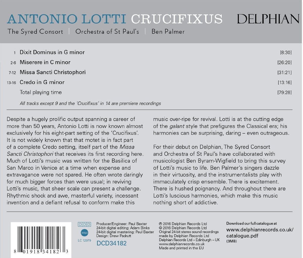 Antonio Lotti (1665-1740)