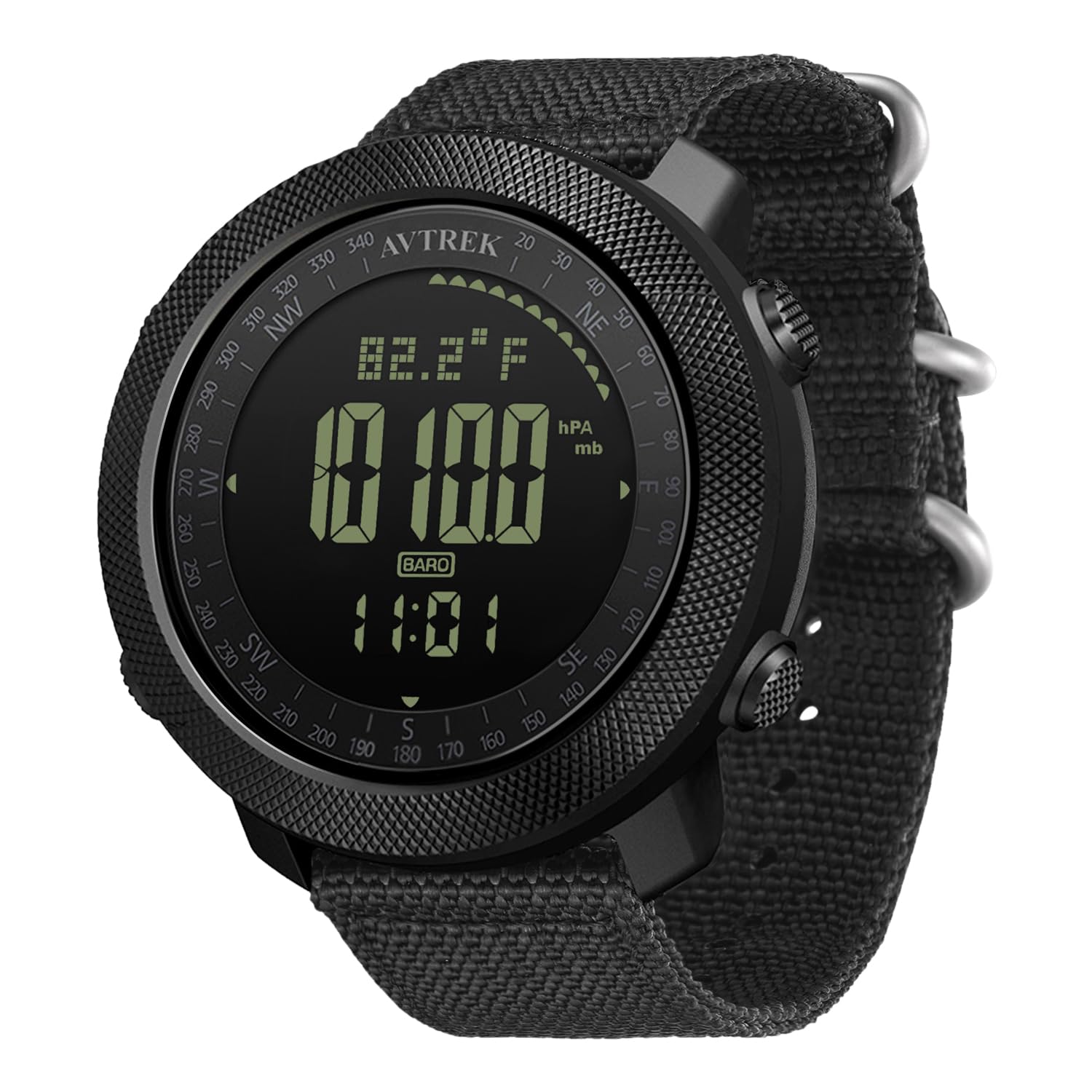 AVTREK Digital Hiking Sport Watches for Men Tactical Training Military ...