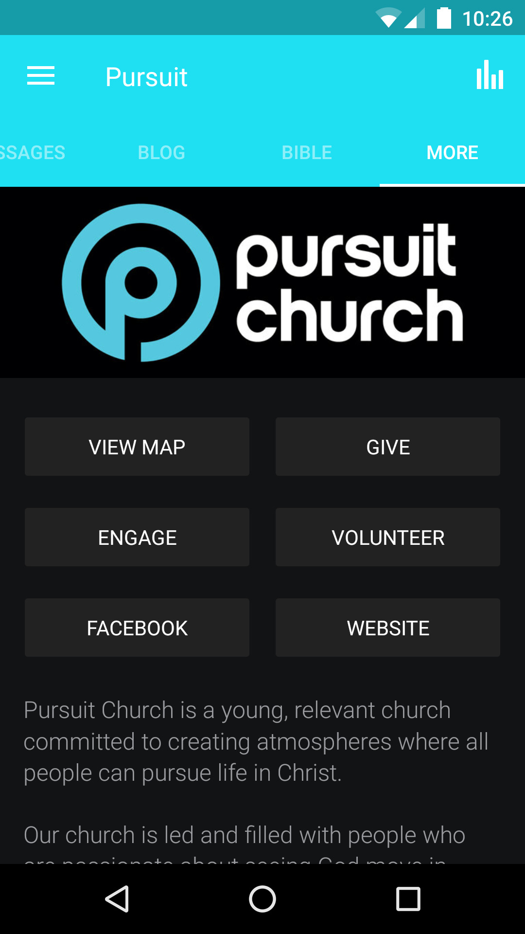 Pursuit Church Denver:Amazon.com:Appstore for Android