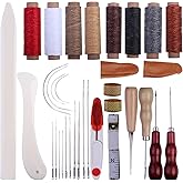 Amazon.com: Bookbinding Kit - KOOTIKO Bookbinding Supplies, Hand Book Binding Starter Tools Set ...