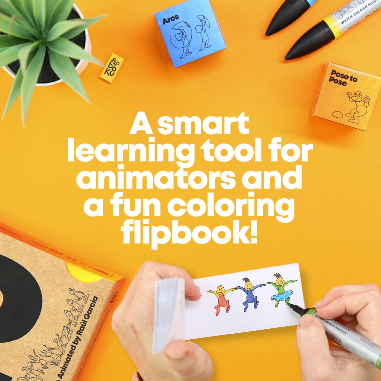 Mua Flipboku - Flip Book Kit for Learning Animation - 2 Coloring ...
