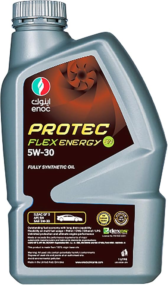 Enoc Protec Flex Energy SN 5W-30 Engine Oil - 1 Liter: Buy Online at ...