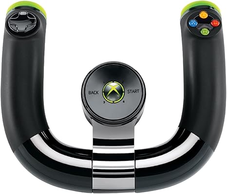 Xbox 360 Wireless Speed Wheel - Wireless Edition: Xbox 360 Accessories ...