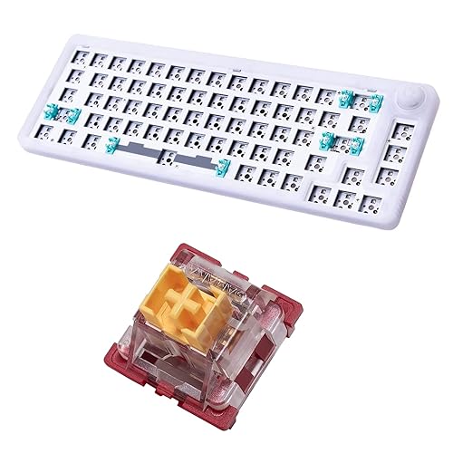 GK GAMAKAY Silent Linear Phoenix Switch and LK67 65% RGB Modular DIY ...