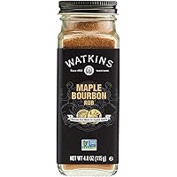 Amazon.com : Watkins Grilling Maple Bourbon Seasoning, 4 oz (Pack of 1 ...