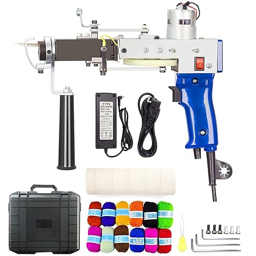 Rug Tufting Gun 2 in 1 Cut Pile and Loop Pile Carpet Gun Machine ...