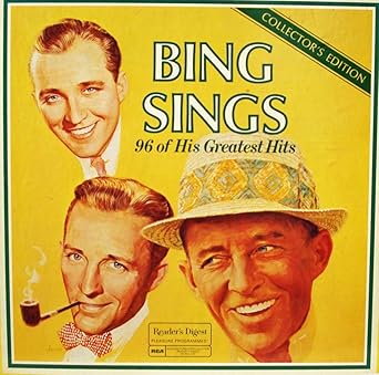 Bing Sings: 96 Of His Greatest Hits (Vinyl LP): Bing Crosby: Amazon.ca ...