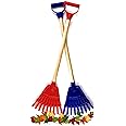 Amazon.com: Matty's Toy Stop 30.5" Heavy Duty Wooden Kids Lawn Rakes ...