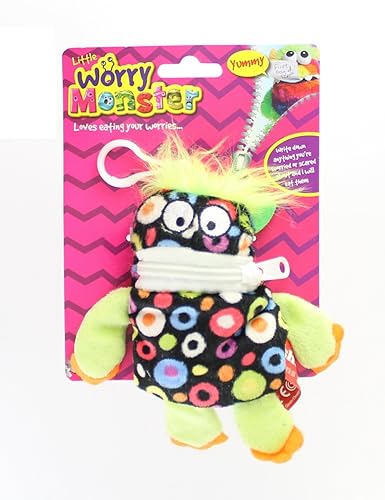 Worry Monster Plush Soft Toy purple & green: Amazon.co.uk: Toys & Games