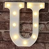 Amazon.com: MUMUXI LED Marquee Letter Lights 26 Alphabet Light Up ...