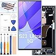 Amazon.com: OLED for Samsung Galaxy S23 Ultra Screen Replacement Kit ...