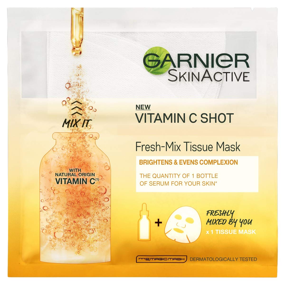 Garnier Fresh Mix Mask Vit C (Face) 1 40 ml: Amazon.de: Beauty