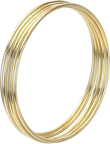 Amazon.com: Metal Rings Hoops Macrame Rings for Dream Catcher and ...