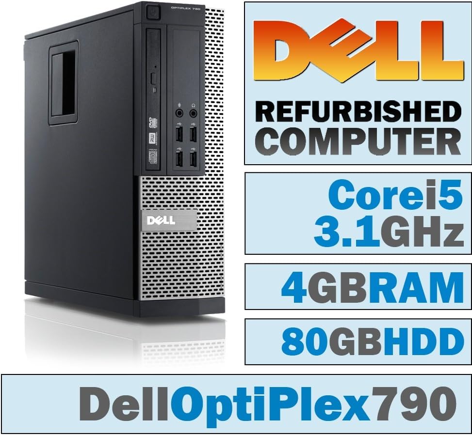 Amazon.com: Dell OptiPlex /Core i5-2400 Quad @ 3.1 GHz/New 4GB Memory ...